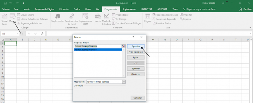 Criar um Backup de Ficheiro Excel de Forma Automática | Clico