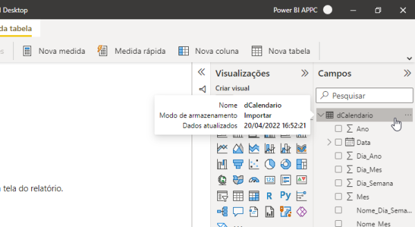 Como Criar Tabela Calendário no Power BI com Power Query | Clico